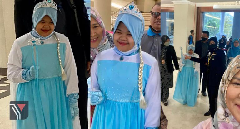 Hadir Ke Mahkamah Beri Penjelasan, Penampilan Adik Bella Persis 'Elsa ...